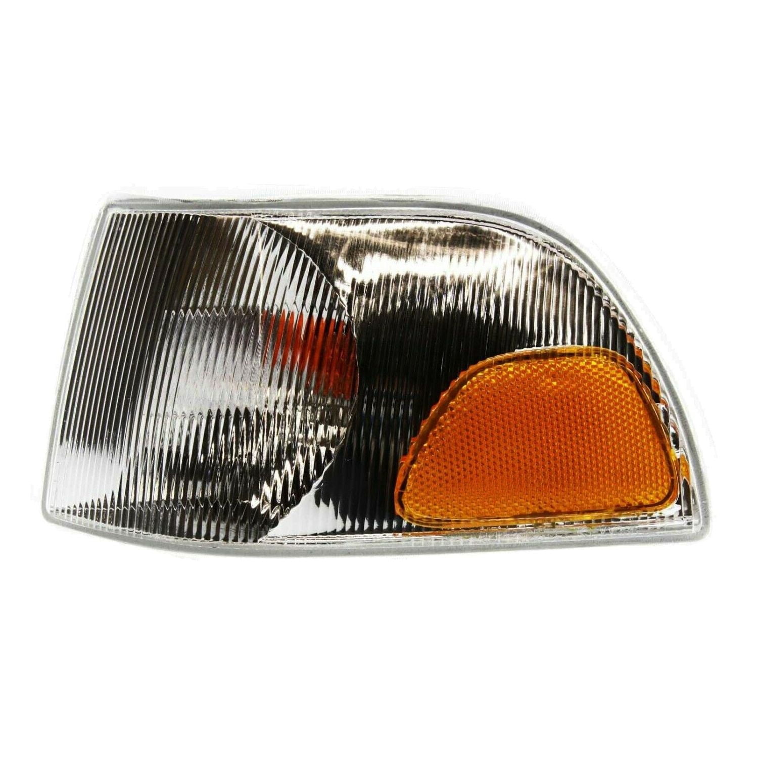 DAMAIJOY Signal Light Left Driver Side Plastic Lens Clear & Amber Lens ...