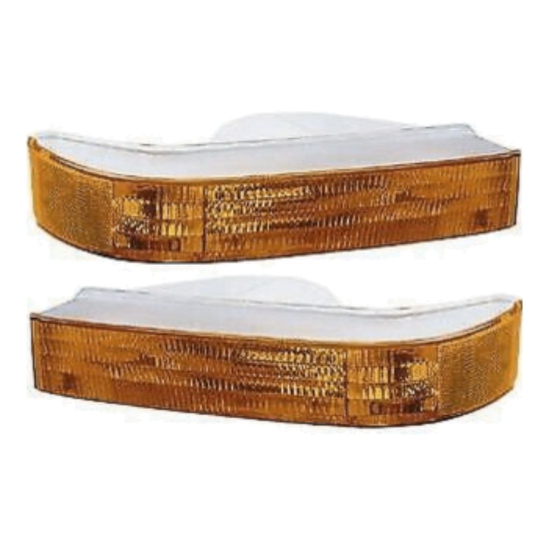 DAMAIJOY Signal Light Left Right Side Amber Lens Turn Plastic Lens ...