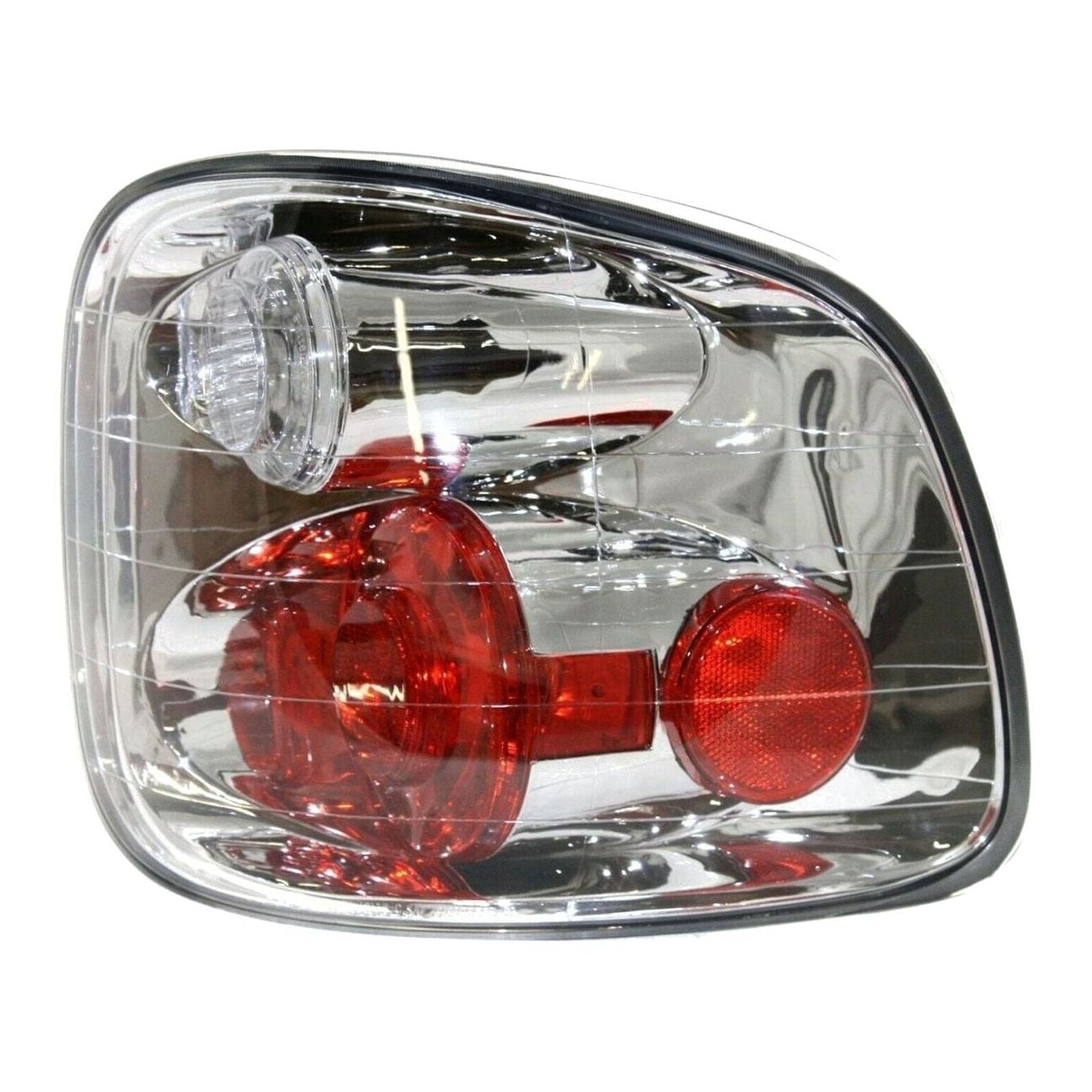 DAMAIJOY Tail Light Bulb Right Side Clear & Red Lens Flareside for Ford ...