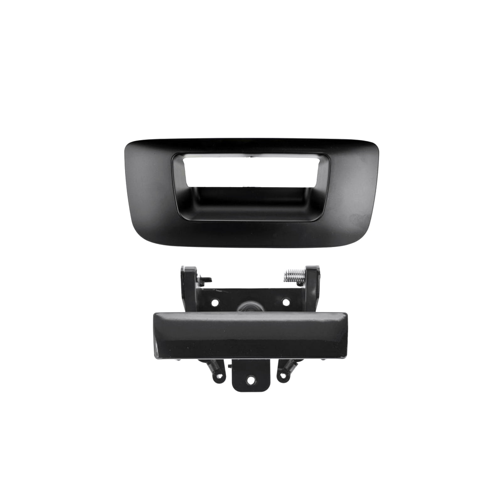 DAMAIJOY Tailgate Handle & Bezel Kit Smooth Black for Chevy for ...