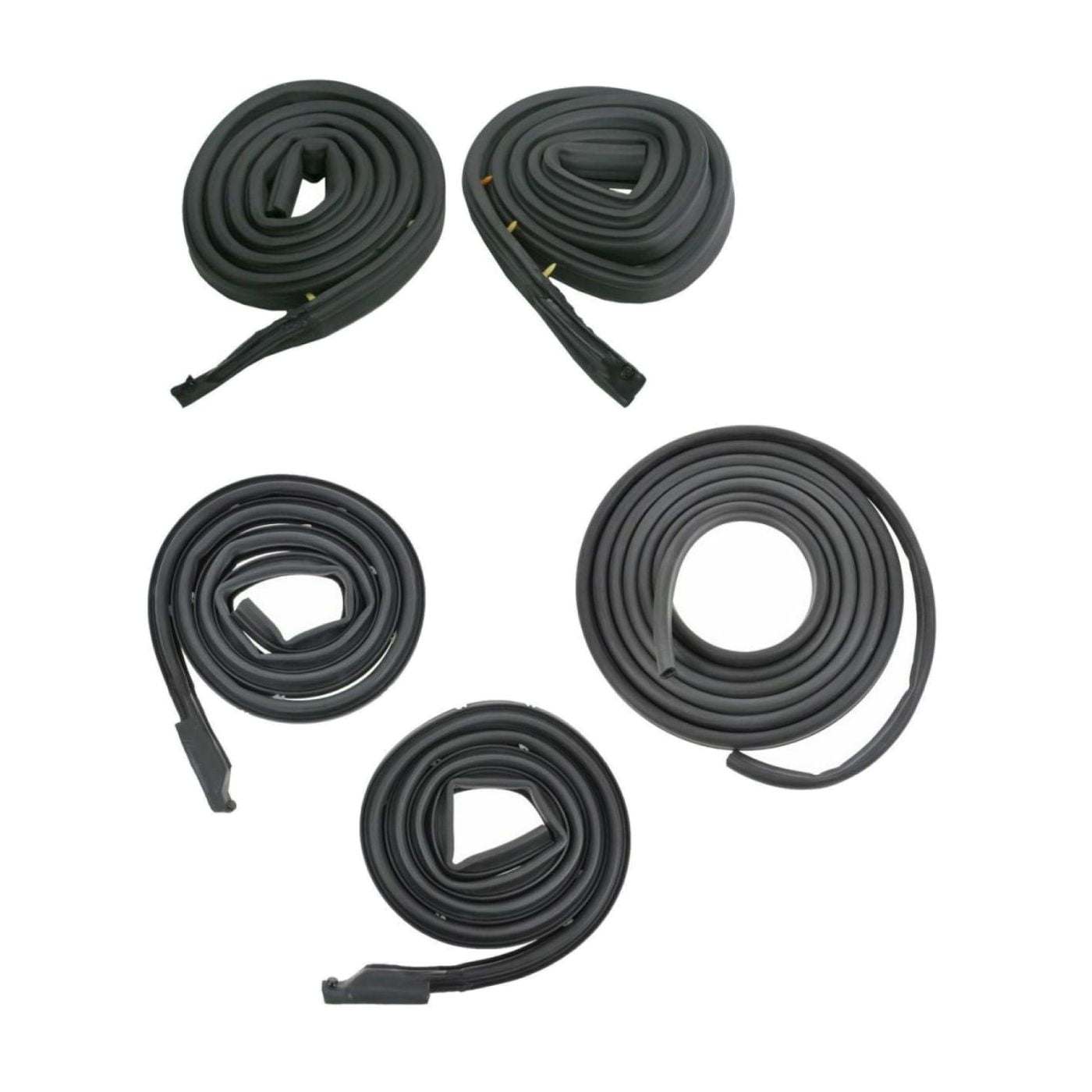 DAMAIJOY Weatherstrip Rubber Set Door Roofrail Trunk 5 Piece for Dodge ...