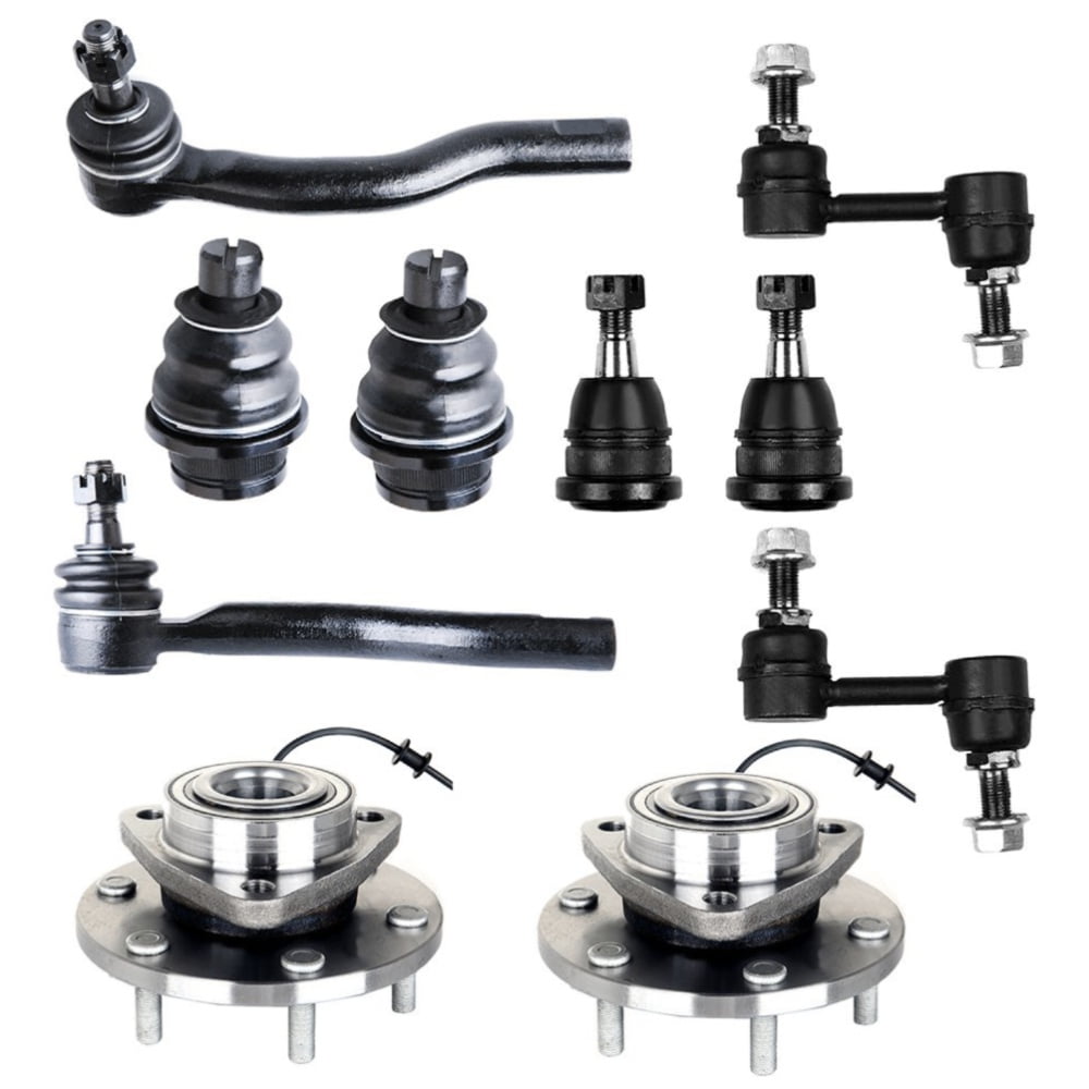 DAMAIJOY Wheel Hub and Bearing Assembly Set Kit Front Left Driver and ...