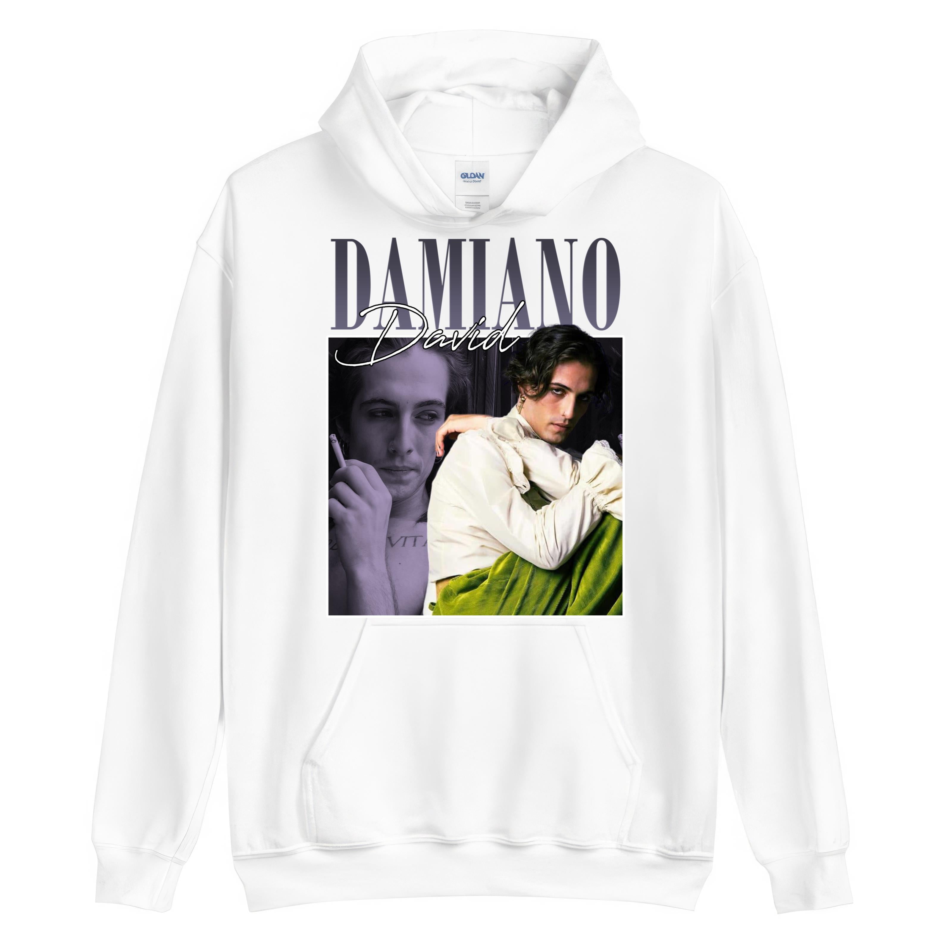 DAMIANO DAVID Vintage Shirt, Damiano David Homage Tshirt, Damiano David ...