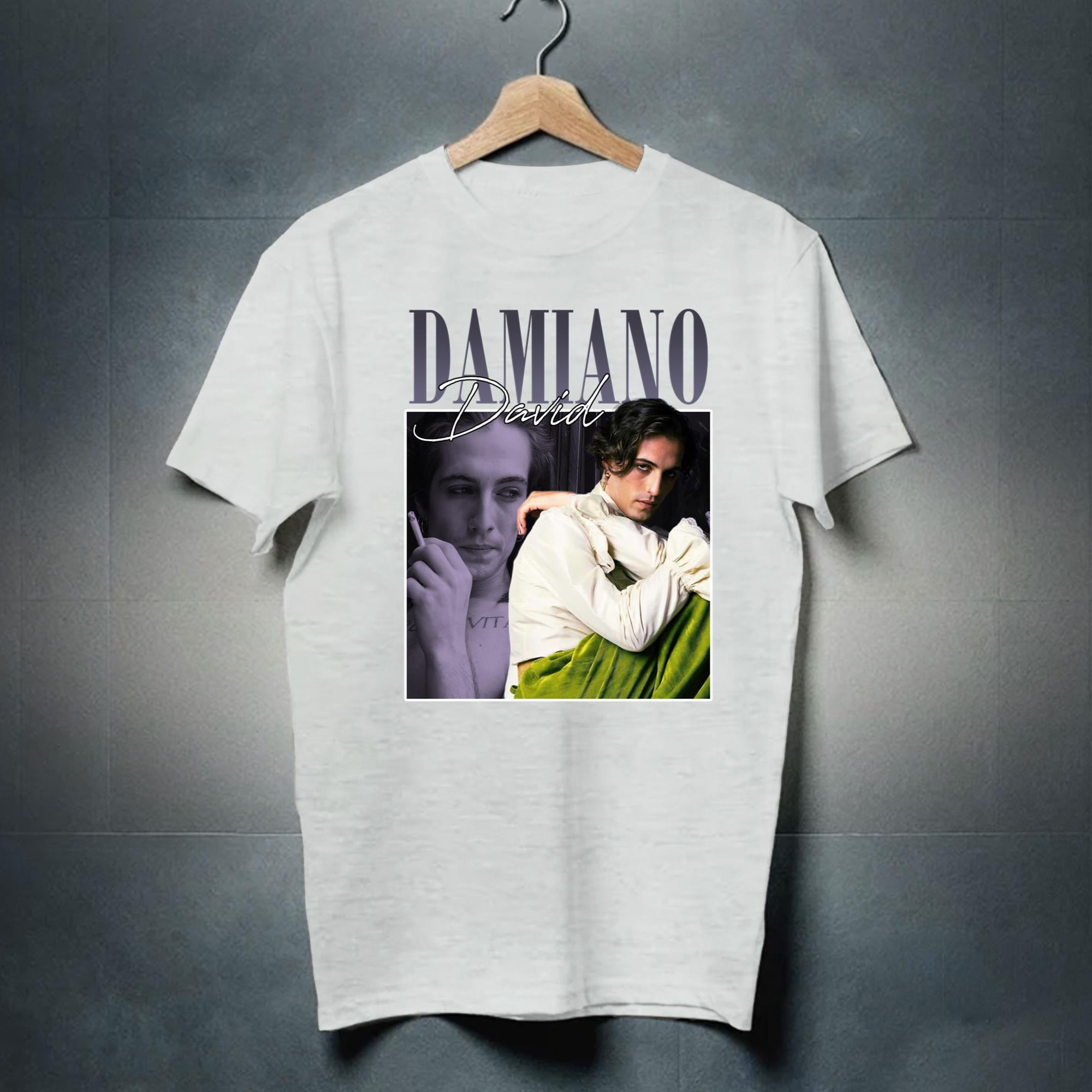 DAMIANO DAVID Vintage Shirt, Damiano David Homage Tshirt, Damiano David ...
