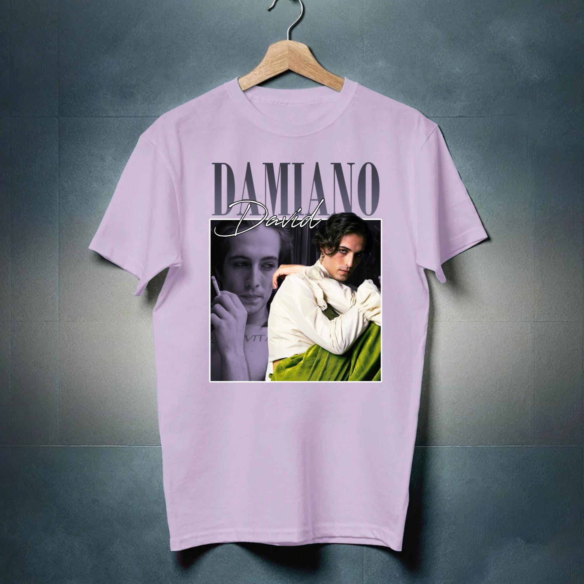 DAMIANO DAVID Vintage Shirt, Damiano David Homage Tshirt, Damiano David ...