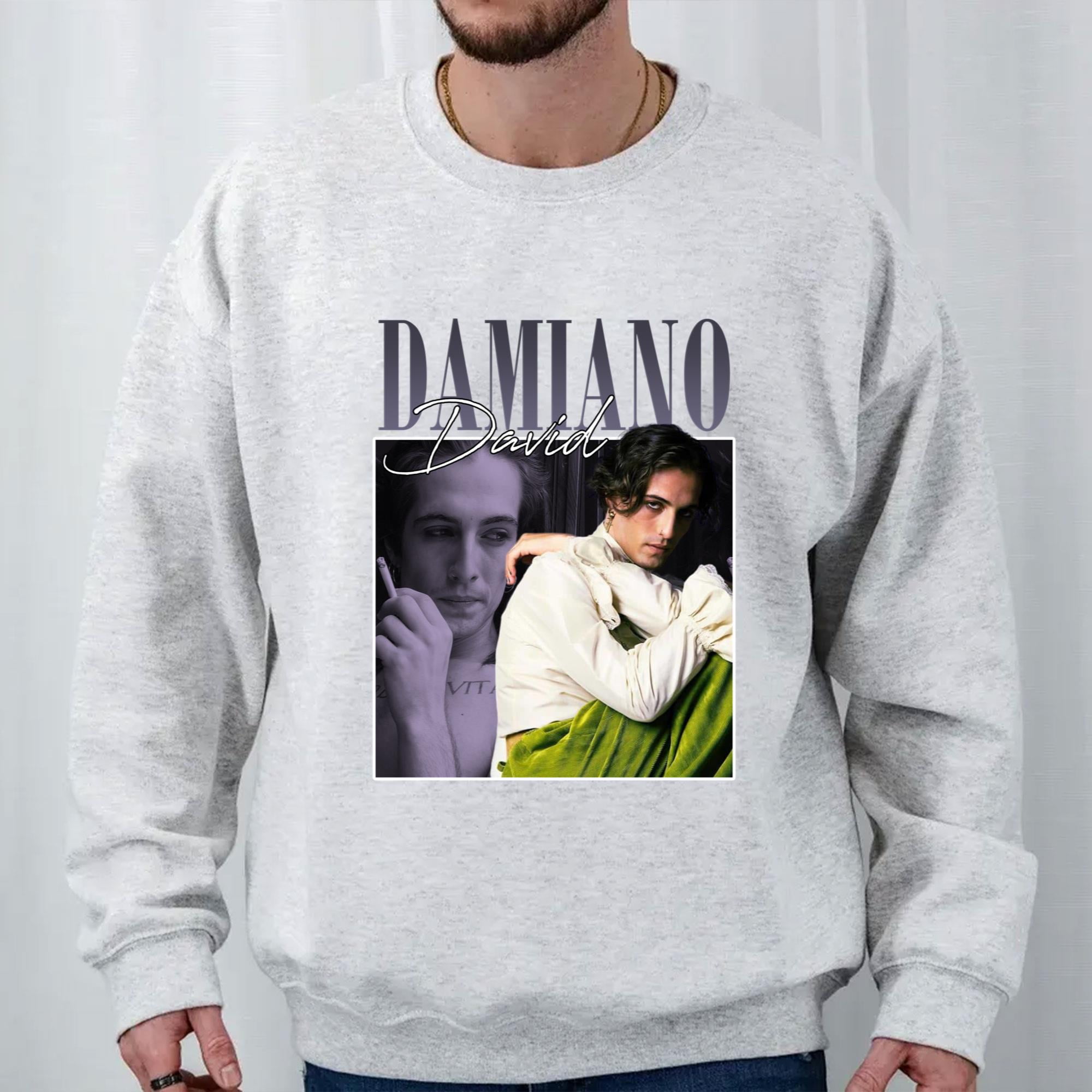 DAMIANO DAVID Vintage Shirt, Damiano David Homage Tshirt, Damiano David ...