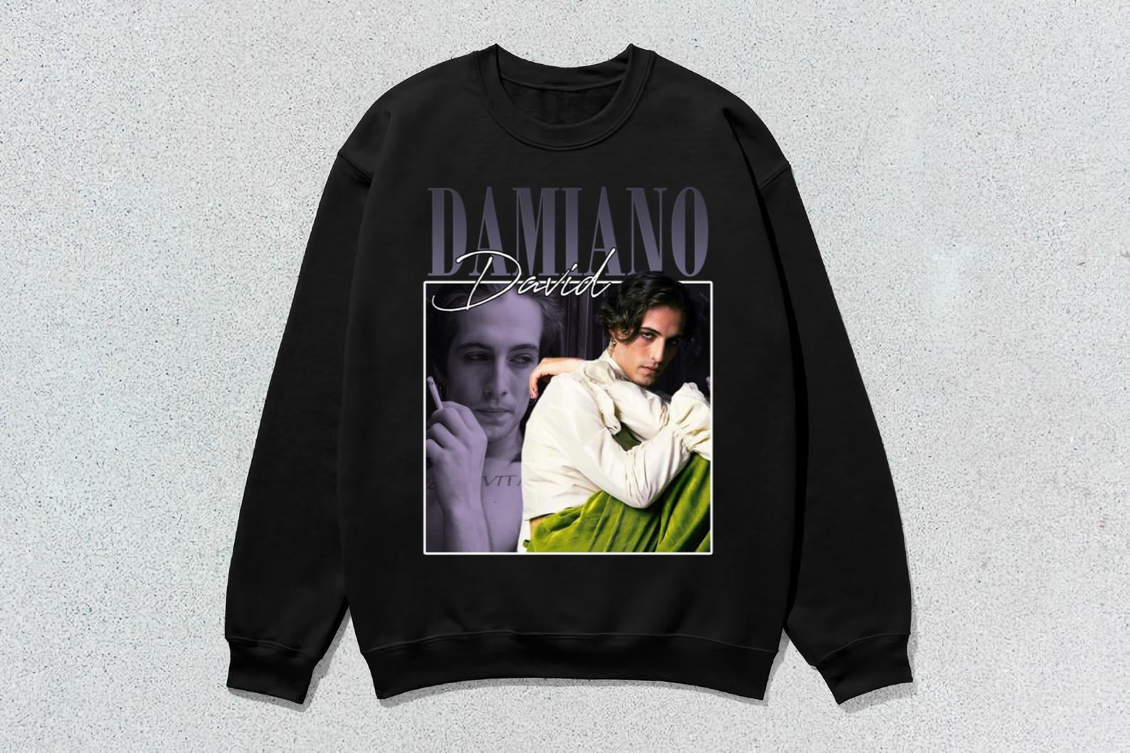 DAMIANO DAVID Vintage Shirt, Damiano David Homage Tshirt, Damiano David ...
