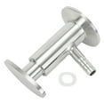 DAMIFU 1/2” inch Sanitary Sample Valve 304 Stainless Steel 1.5” Tri ...
