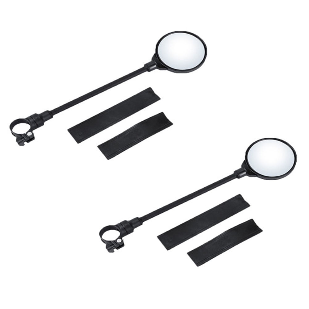 DAMIFU 1/2pcs Adjustable 360 Rotation Bike Rear View Mirrors Universal ...