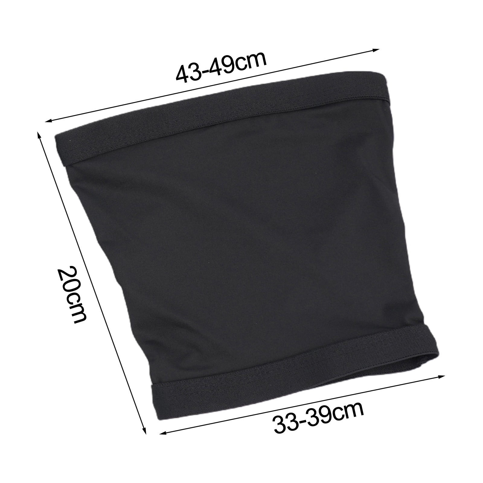 DAMIFU 1 Pair Thigh Support Sleeve Adjustable Compression Wrap Support ...