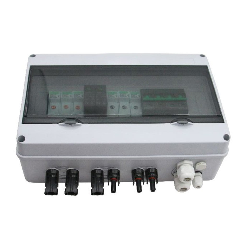 DAMIFU 1000V 3 In 1 Out Solar Photovoltaic Array 3 String Solar PV ...