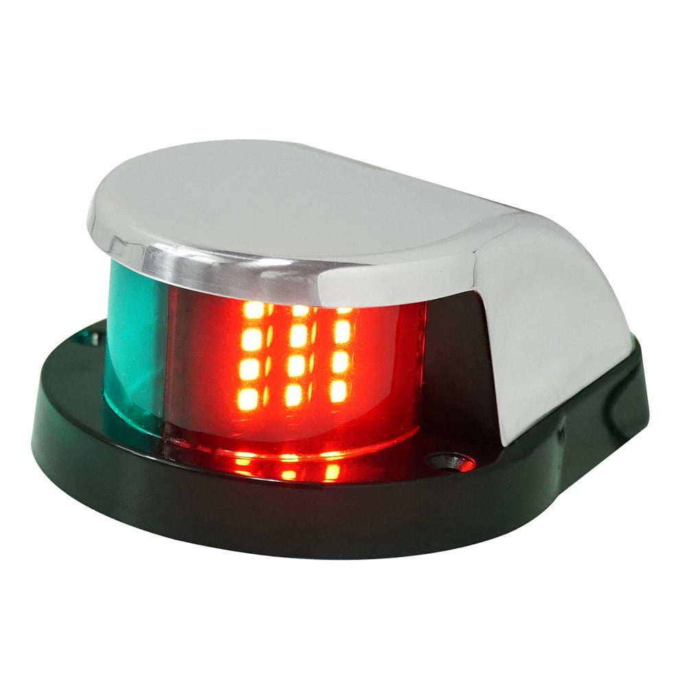 DAMIFU 10V-30V LED Bow Navigation Light Red Green Sailing Signal Lamp ...