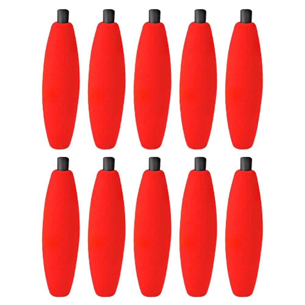 DAMIFU 10pcs/set Peg Floats Catfish Fishing Bobbers Foam Rig Float Crappie Trout High-density ...