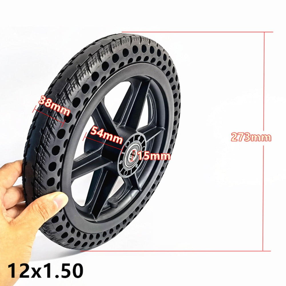 DAMIFU 12 inch 12x1.5 Solid Tyre for Elderly Scooter electric ...