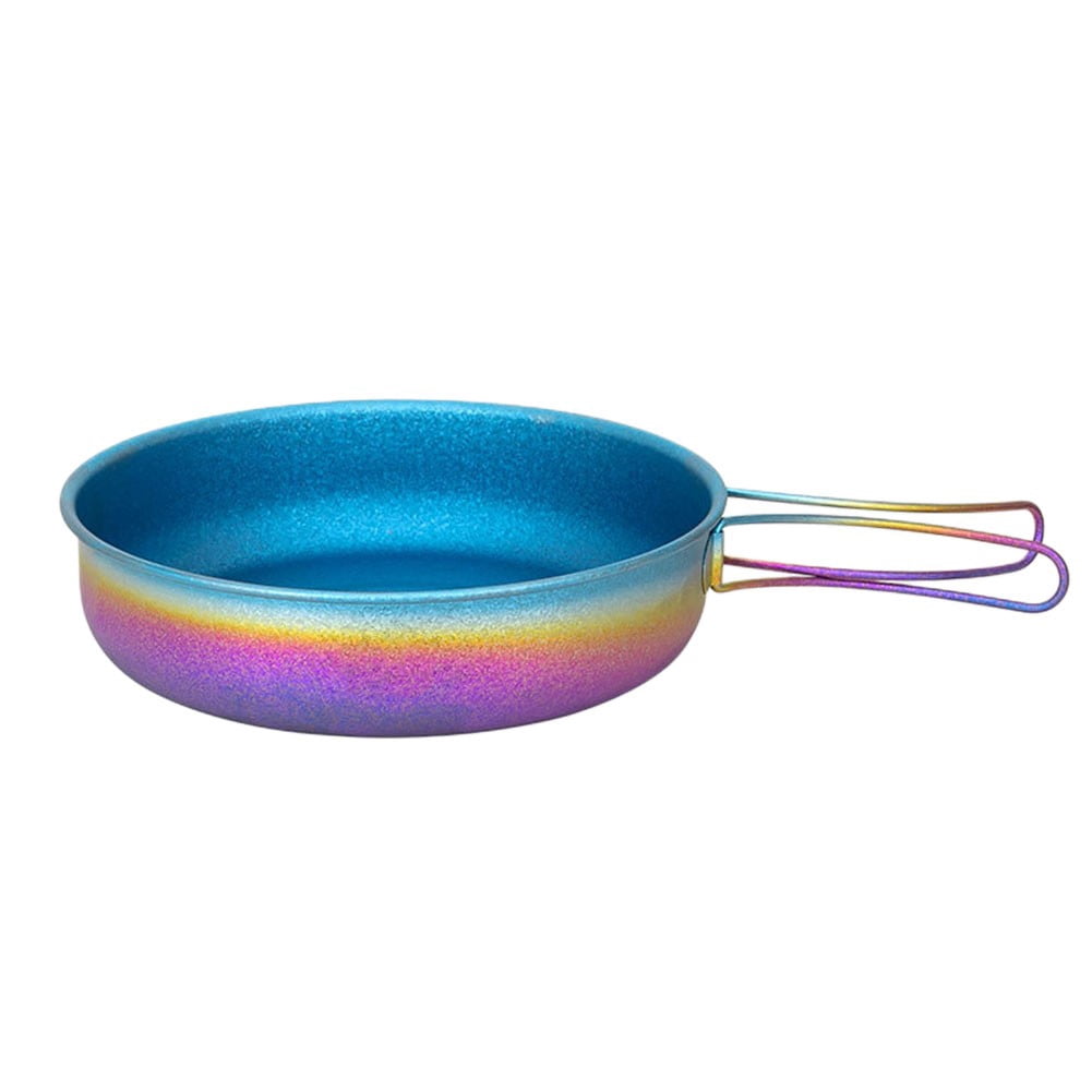 DAMIFU 180MM 900ML Frying pan camping frying pan folding frying pan ...