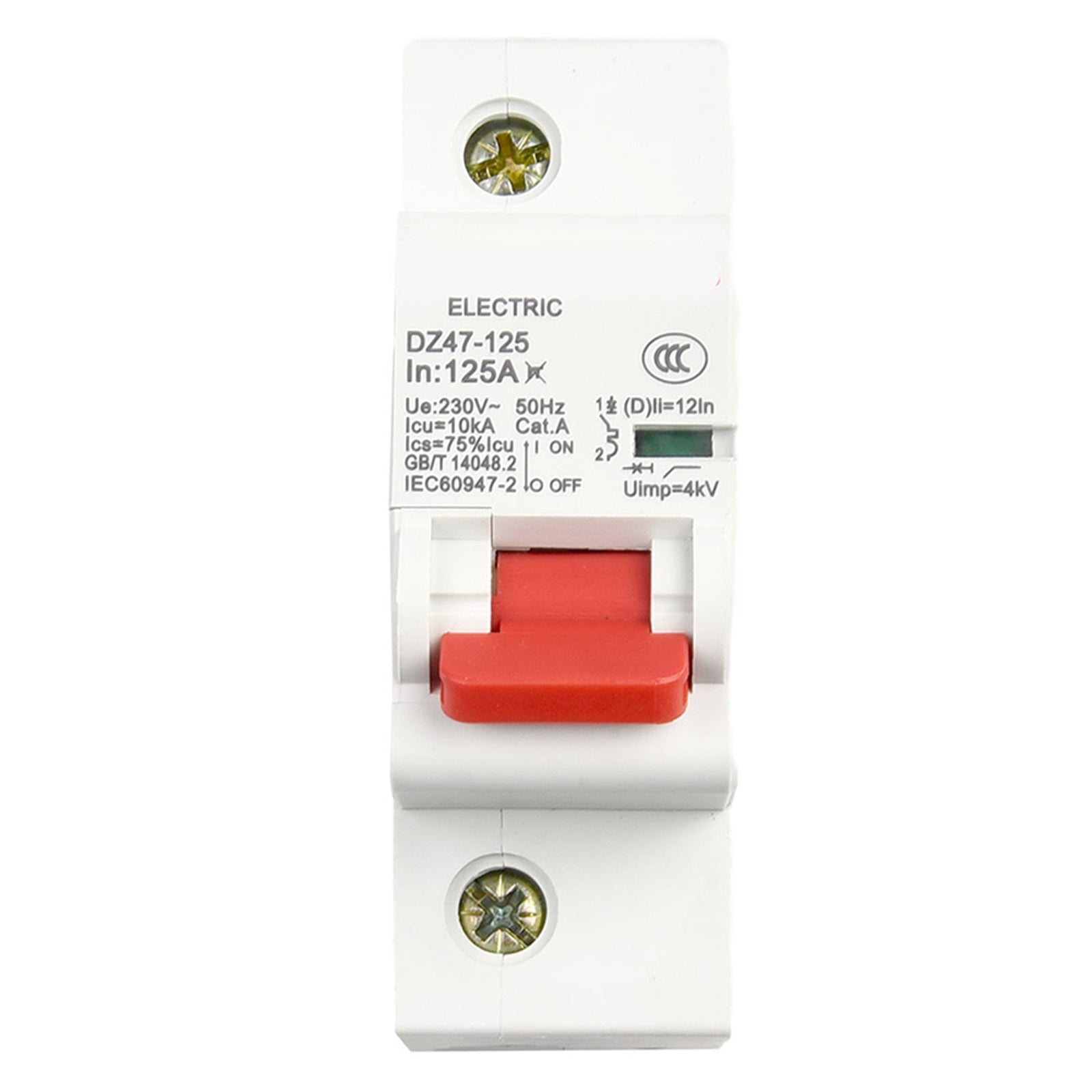 DAMIFU 1pc Air Switch Circuit Breaker AC MCB 600V 80/100/125A For PV ...