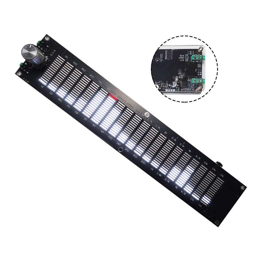 DAMIFU 1pc Music Spectrum Indicator For DSP EQ VU Meter Audio Level LED ...