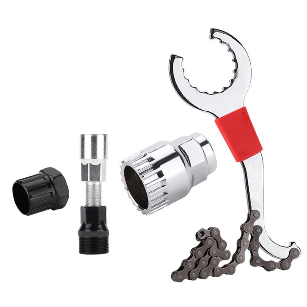 DAMIFU 3 In 1 Tail Hook Chain Wrench Center Shaft Fixed Wrench Bike ...