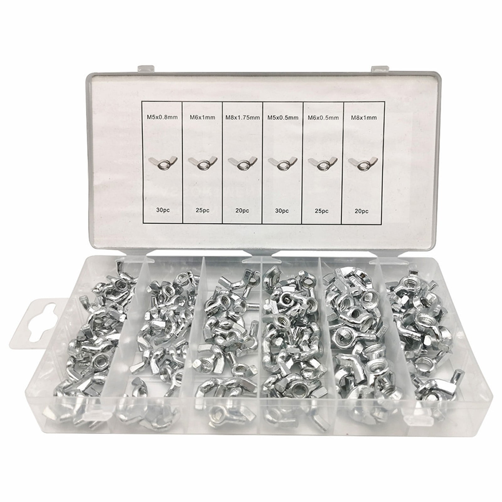 DAMIFU 304Stainless Steel Sheepshead Hand Screw Screwcap Assortment Set ...