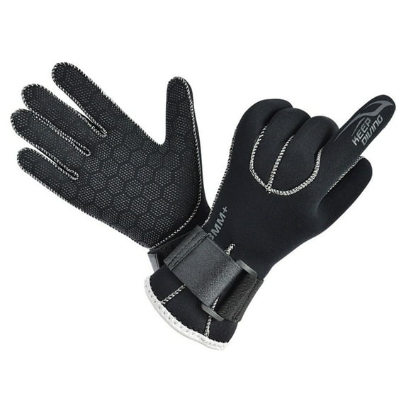 DAMIFU 3Mm Neoprene Scuba Diving Gloves Men Snorkeling Surfing Wetsuit Gloves Keep Warm Anti ...