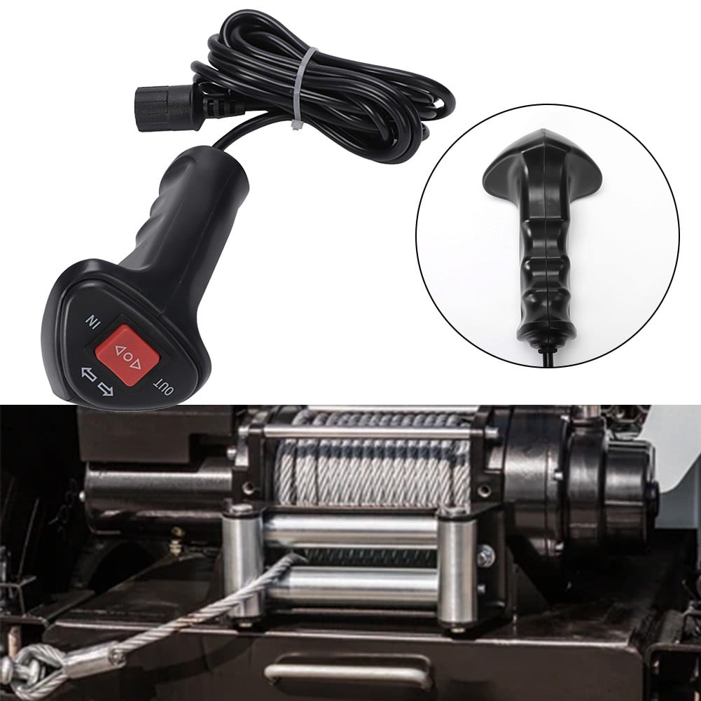 DAMIFU 3Pin Car Off-road Vehicle Winch Control Handle 12V-48V 500A ...