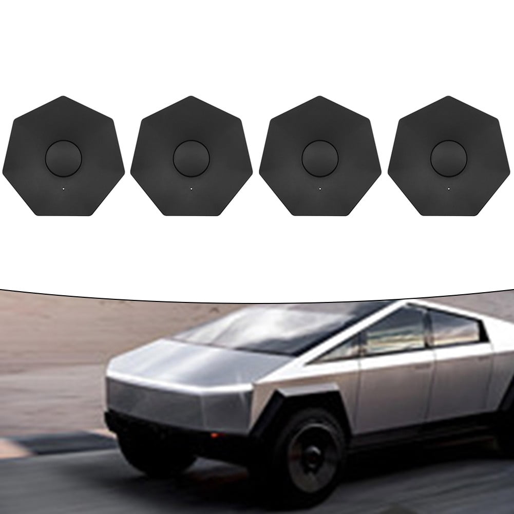 DAMIFU 4 pcs for Tesla for Cybertruck wheel hub center cap Rain proof ...
