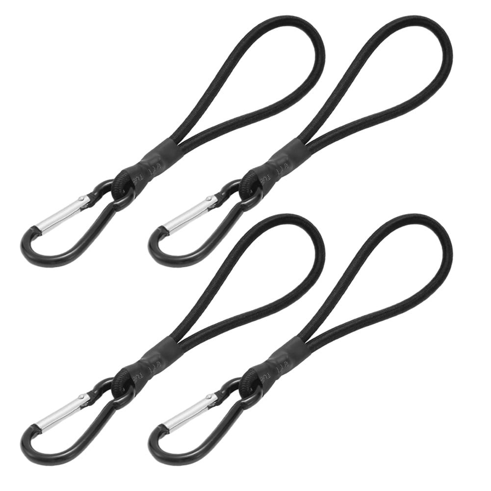 DAMIFU 4pcs Multi‑purpose Tent Elastic Rope Latex Cord Hook Coating ...
