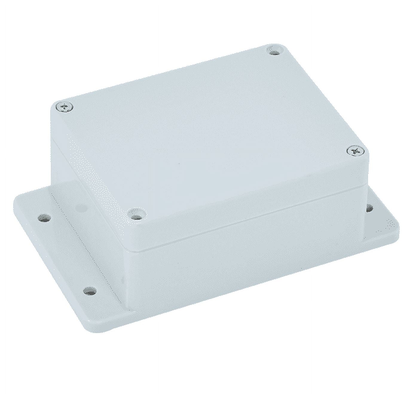 DAMIFU ABS White Plastic Electronics Project Box Waterproof Junction ...