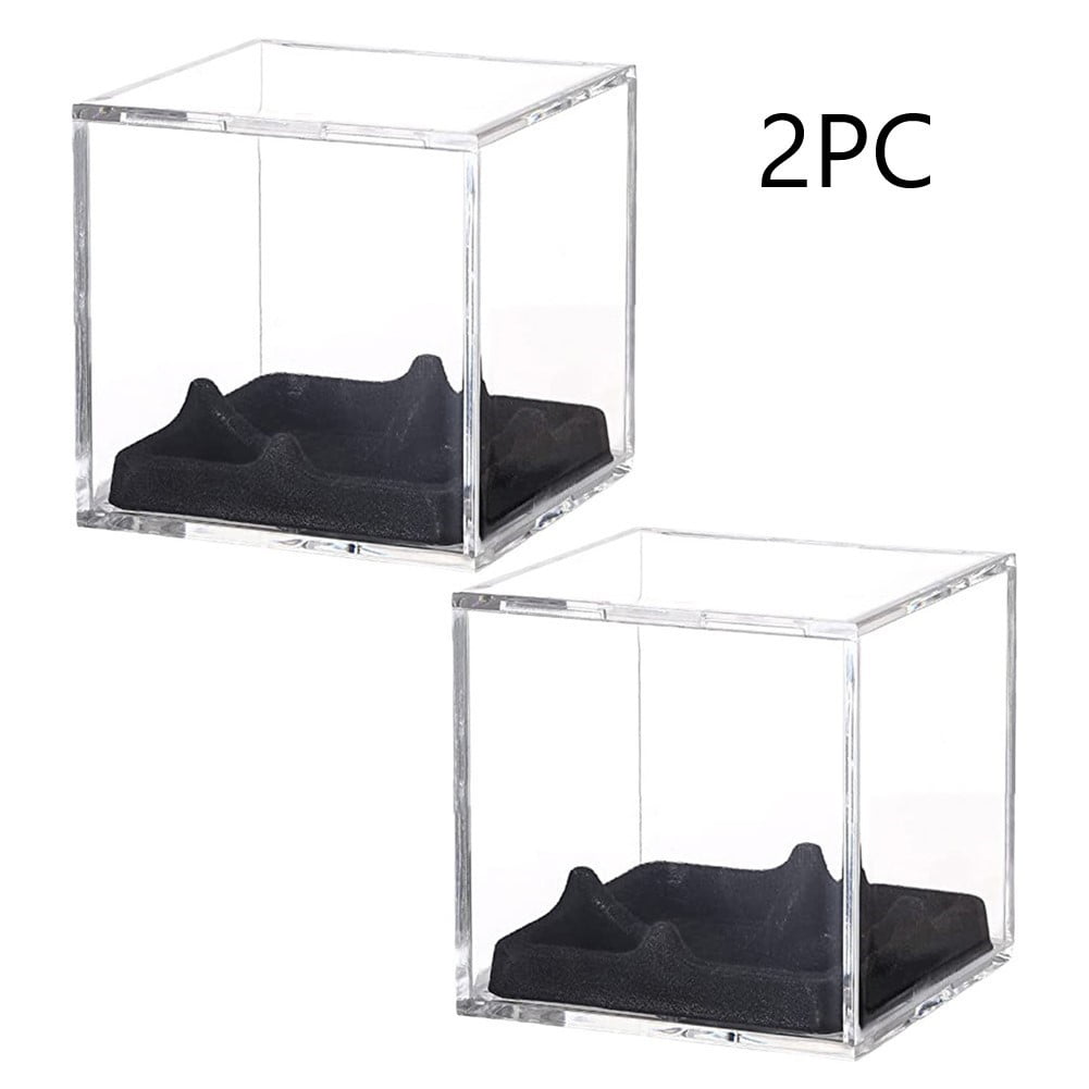 DAMIFU Acrylic Display Case Baseball Display Case For Home Display Easy ...