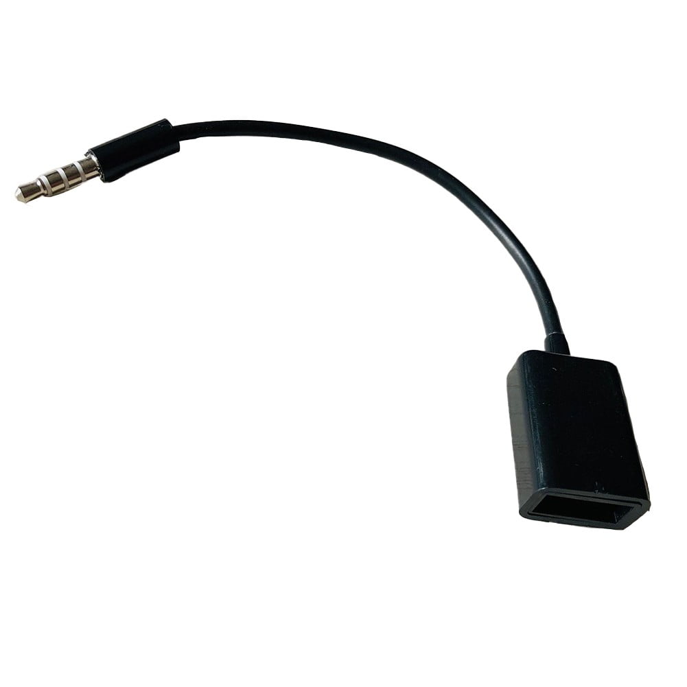 DAMIFU Adapter Cable Car Data Cable 3.5mm Male Audio AUX ABS Shell ...
