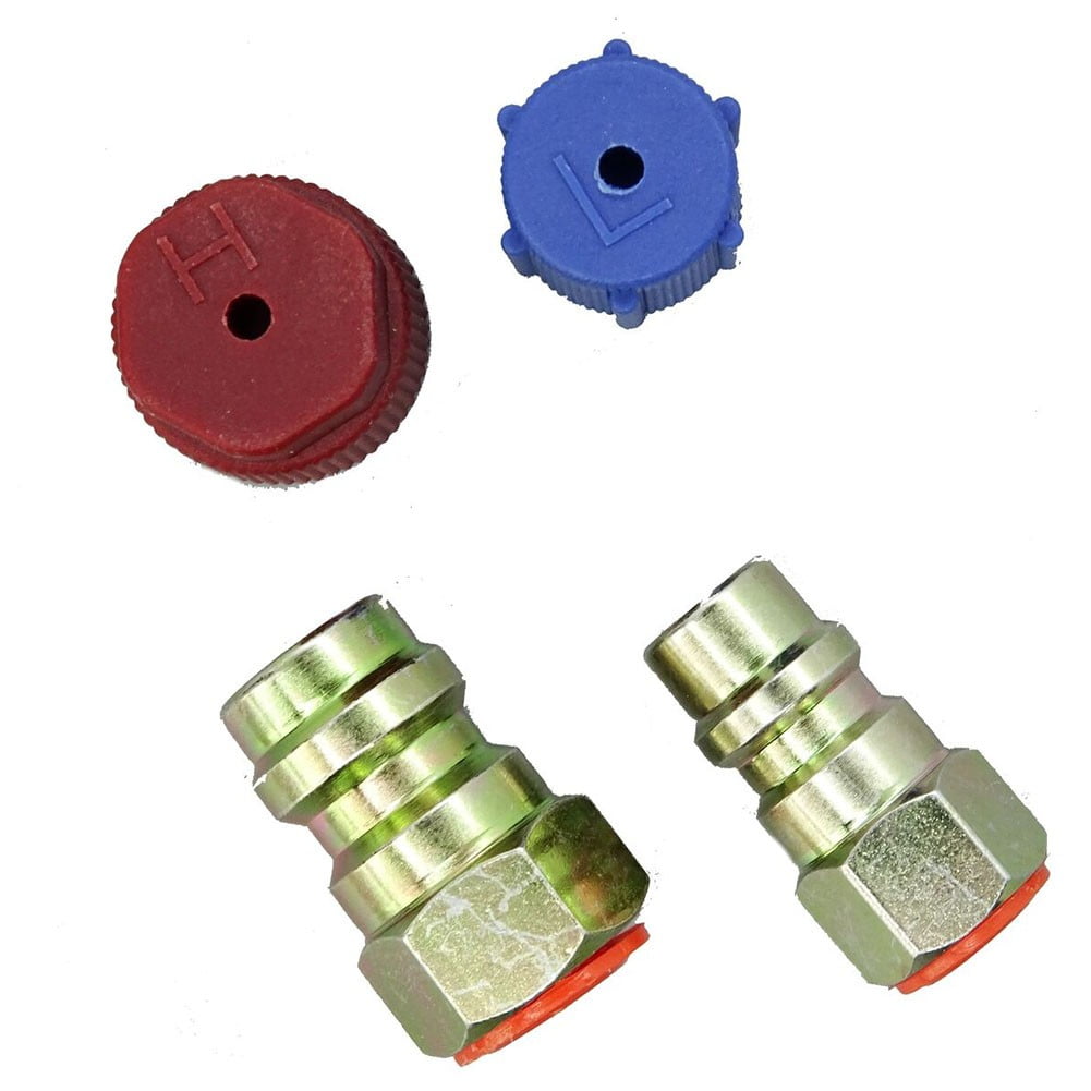 DAMIFU Adapter Conversion Connection Kit Automotive Air Conditioning ...