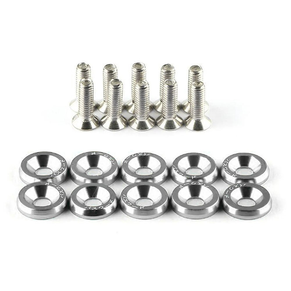 DAMIFU Aluminum Screws Bumper Nut Car Repair Personalized Car Parts ...