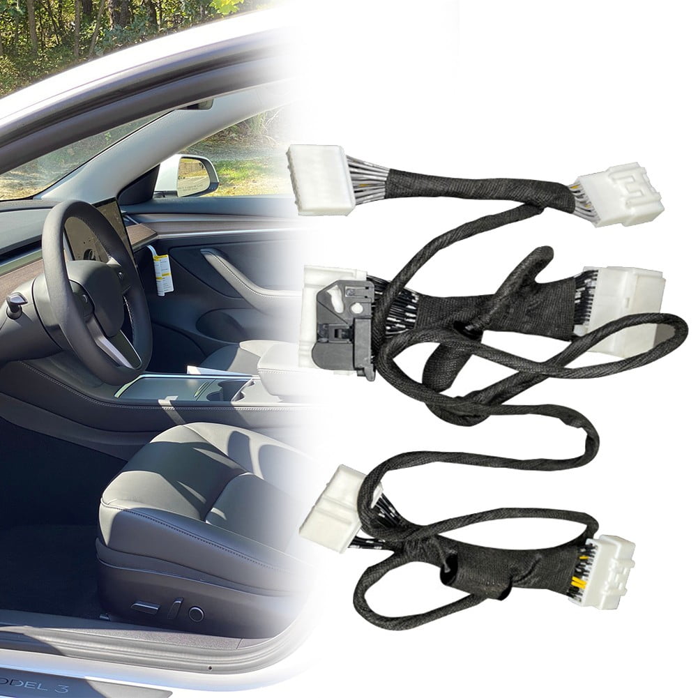 DAMIFU Audio Activation Wiring for Tesla Models 2020 2023 8pin to 14pin ...