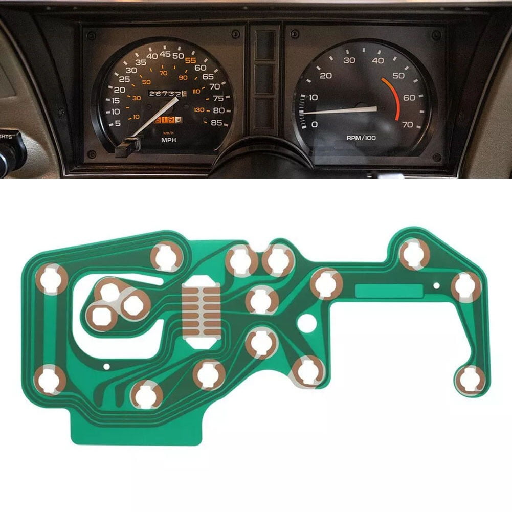 DAMIFU Automotive Dashboard 1978-1982 Circuit Board High Universality ...
