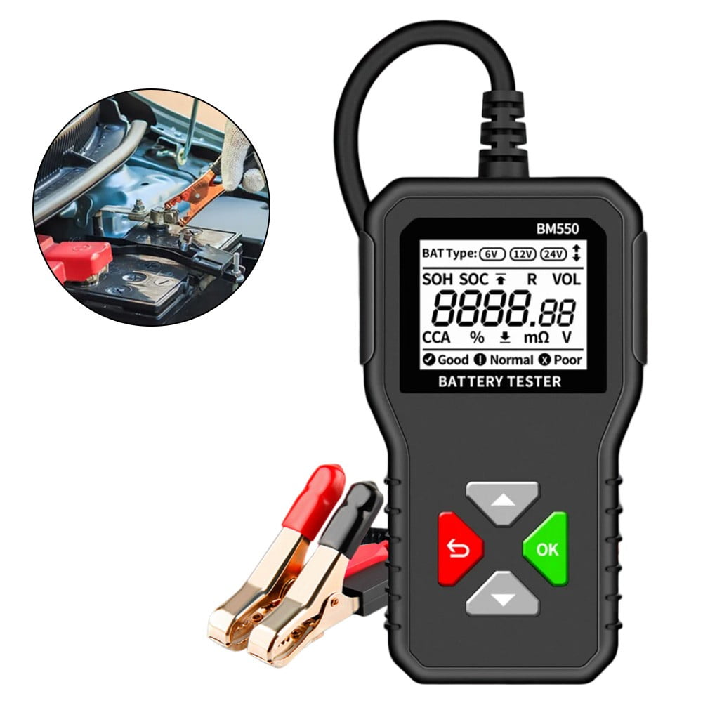 DAMIFU BM550 for Smart Battery Analyzer Car Battery Tester 6V 12V 24V ...