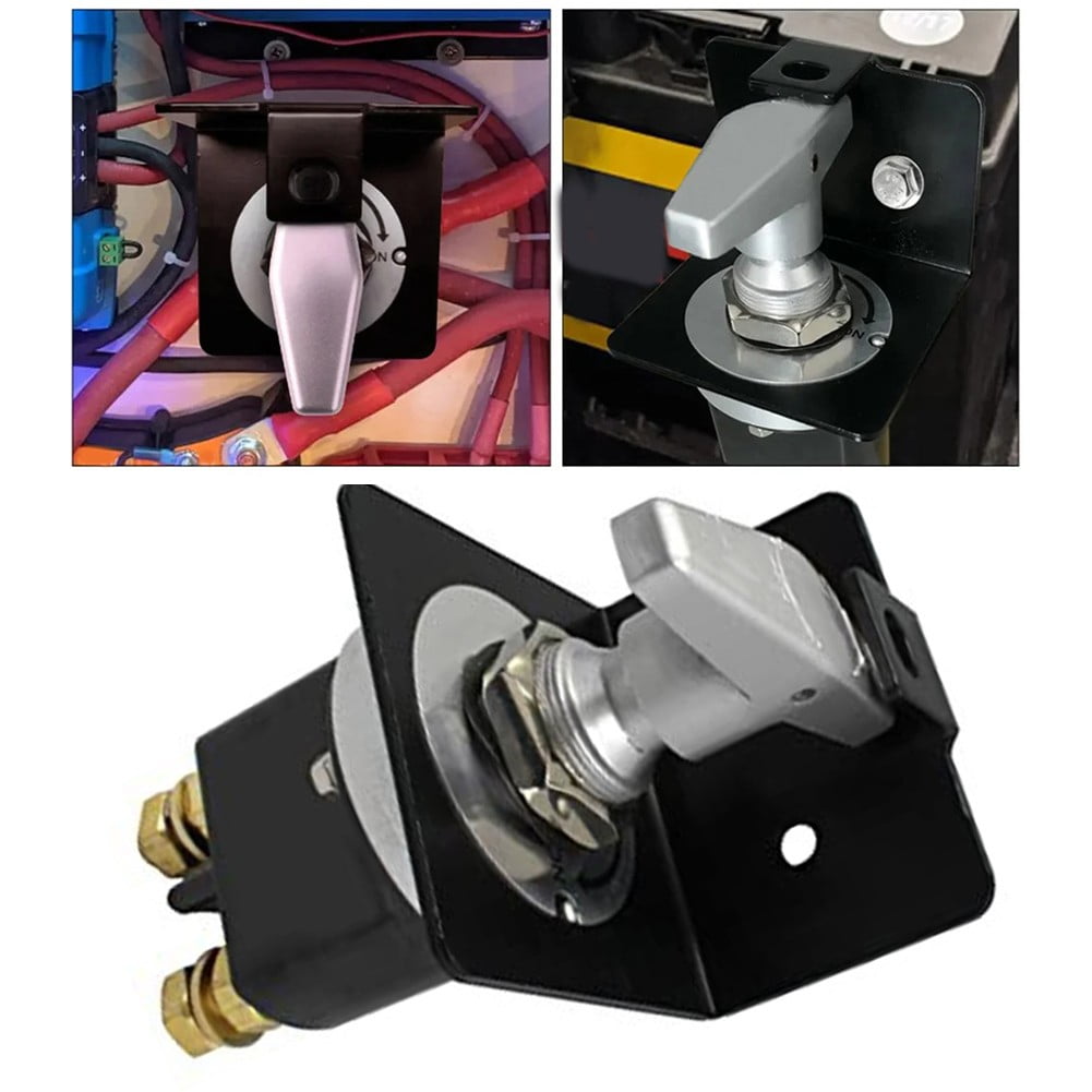 DAMIFU Battery Disconnect Switch with Lockout Plate Negative Battery ...