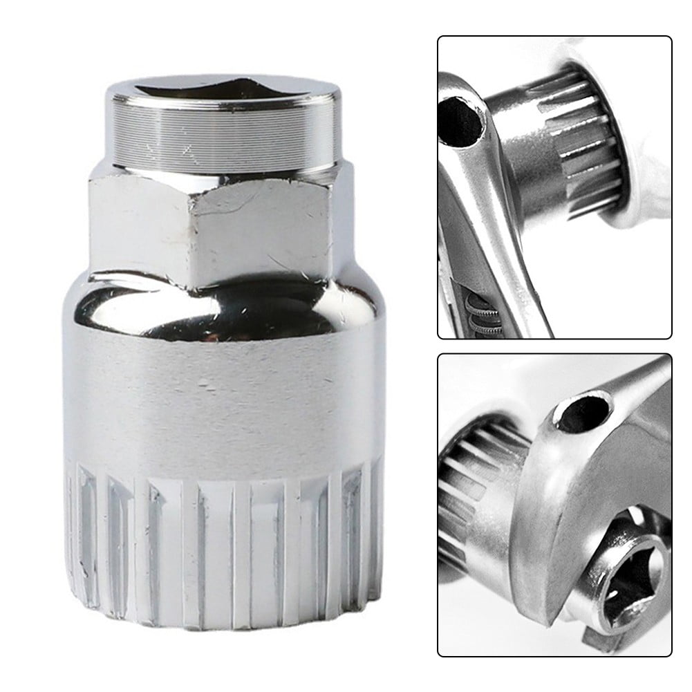 DAMIFU Bicycle Square Hole Removal Sleeve Splined Removal Installation ...