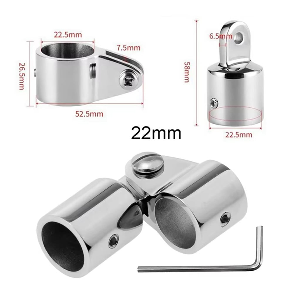 DAMIFU Bimini Awning Slide Covers Boat Bimini- Awning Top Mounted Slide ...