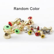 Hareline Cyclops Brass Bead Eyes - Walmart.com