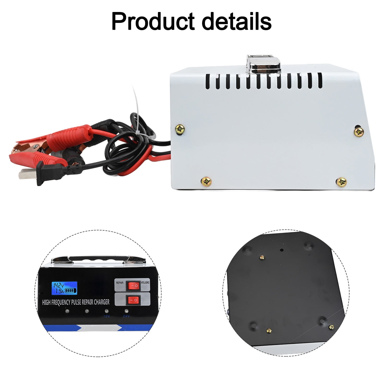 DAMIFU Car Battery Charger Fully Automatic High Frequency Intelligent ...