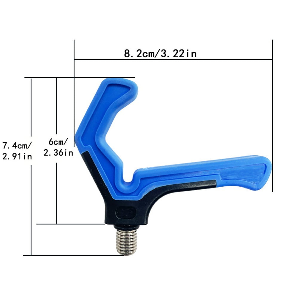 DAMIFU Conveniently Designed Carp Fishing Rod Rest Head Using a 3/8 ...