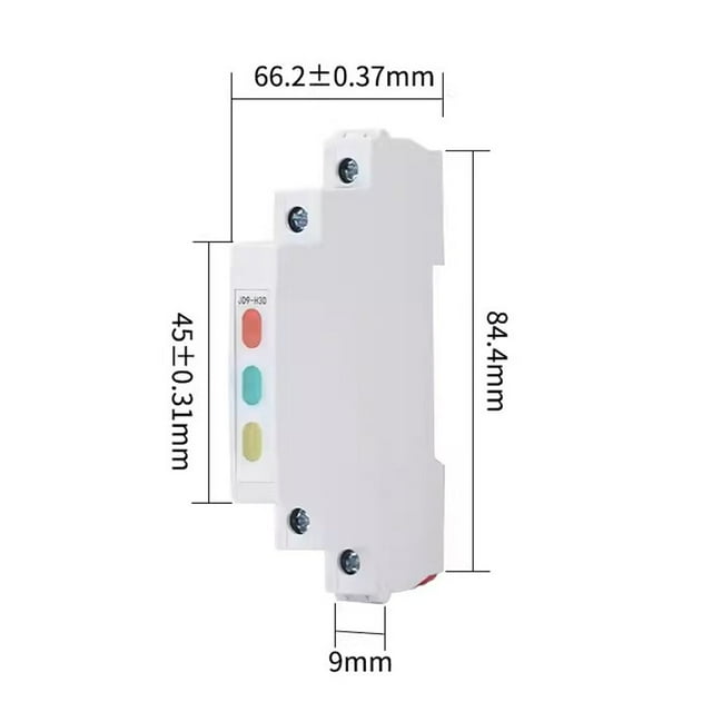 DAMIFU Customizable Din Rail Indicator Light Wide Range of Colors ...