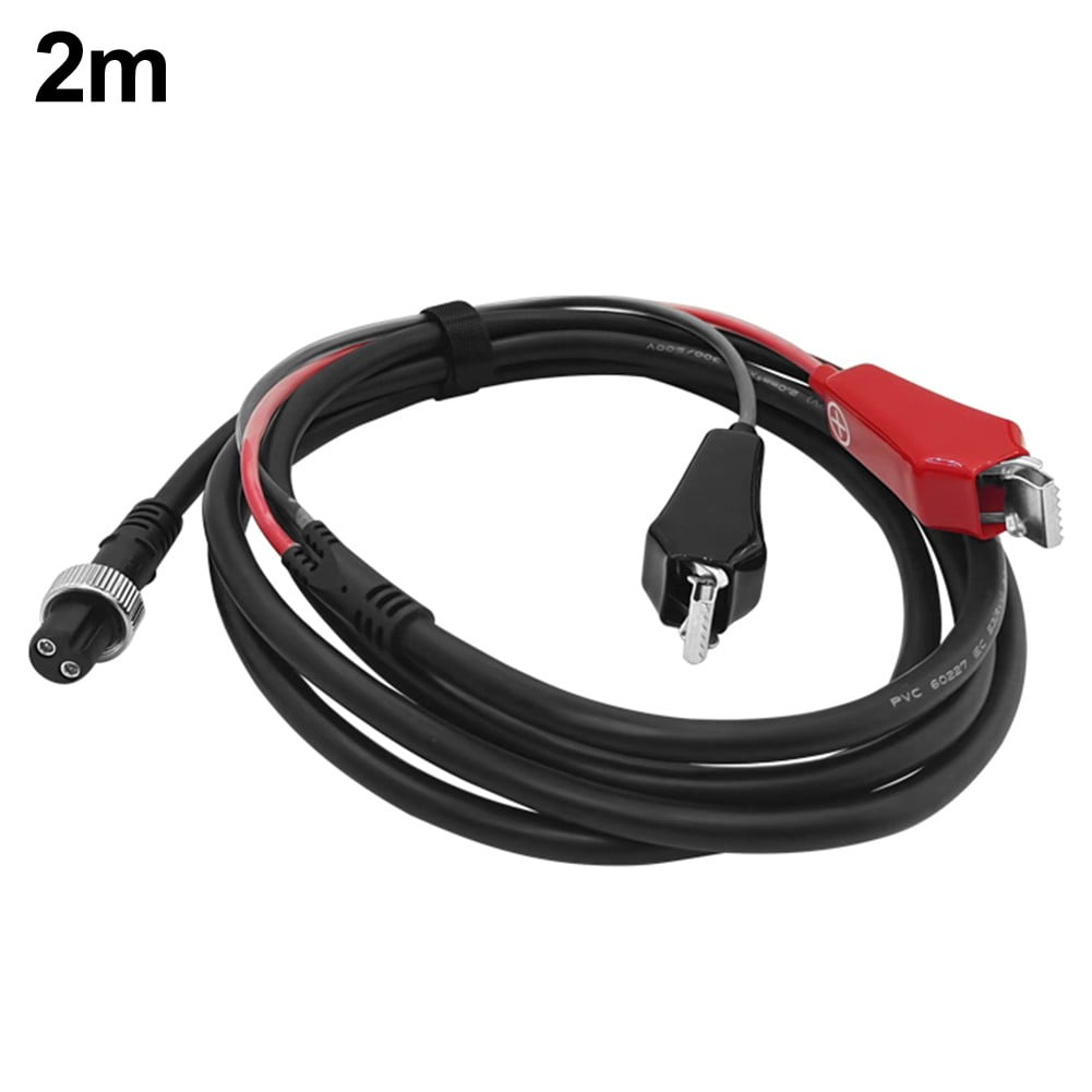 DAMIFU Electric Fishing Reel 2 Hole Power Cable 1.5/2/2.5/3m Power ...