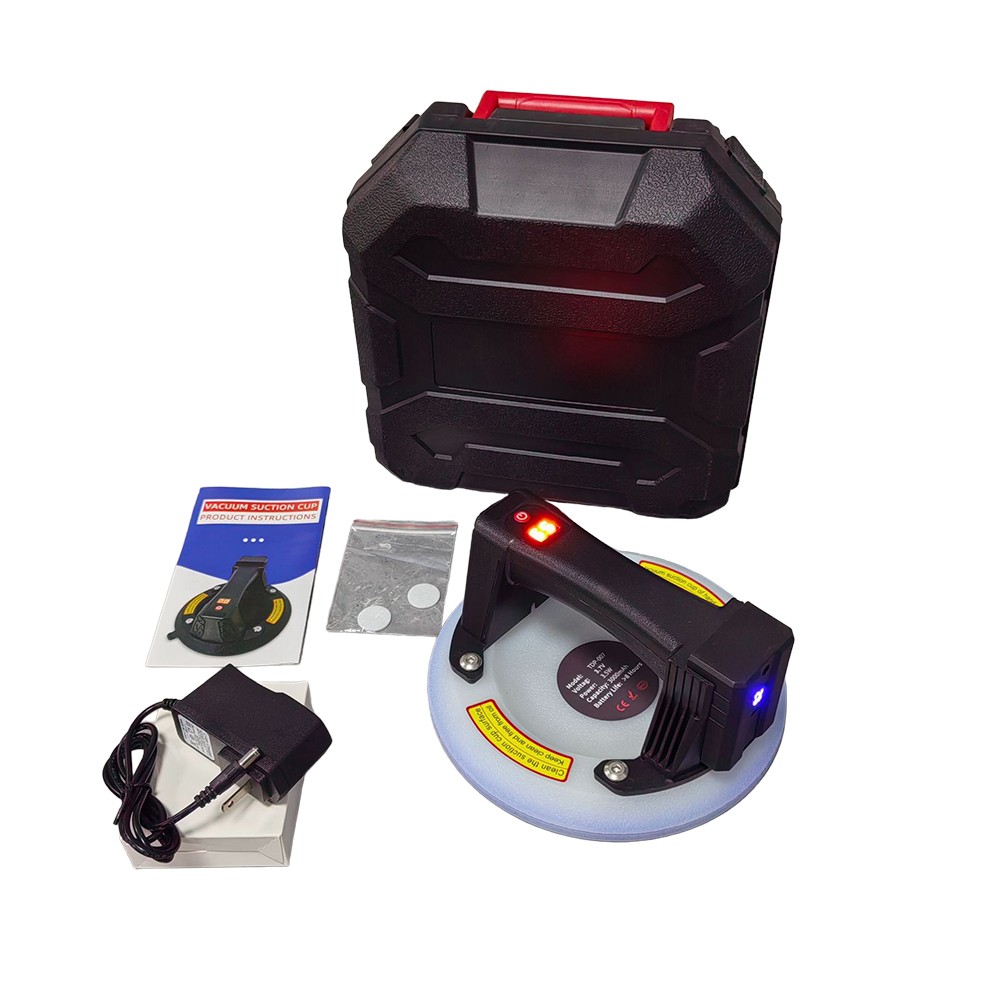 DAMIFU Electric Suction Cup Self-Priming Glass Lifter 8-inch Vacuum ...