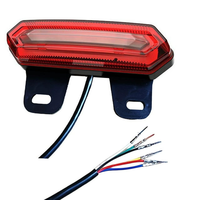 DAMIFU Electric Vehicle Tail Light Ebike Taillight Turn Signal Brake ...