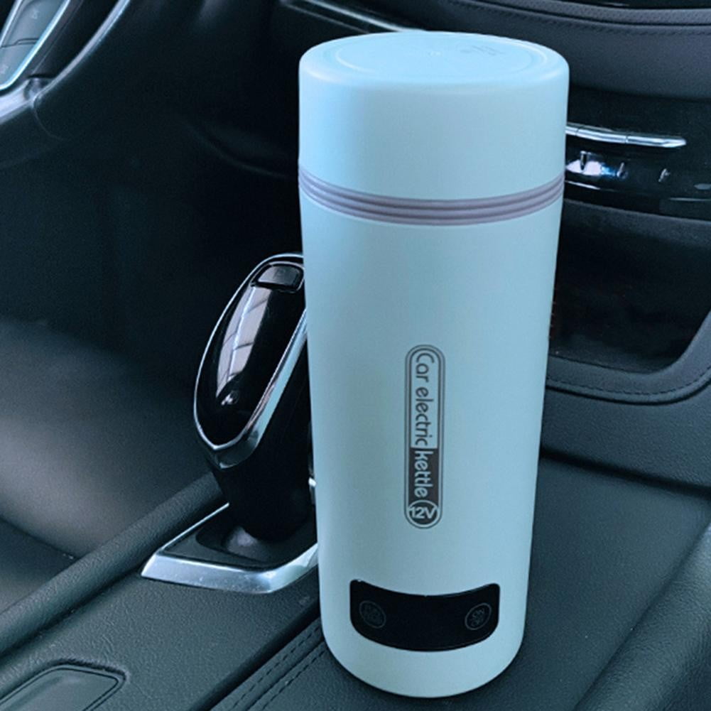 DAMIFU For Car Travel Kettle 12V Compact Design with LED Touch Control ...