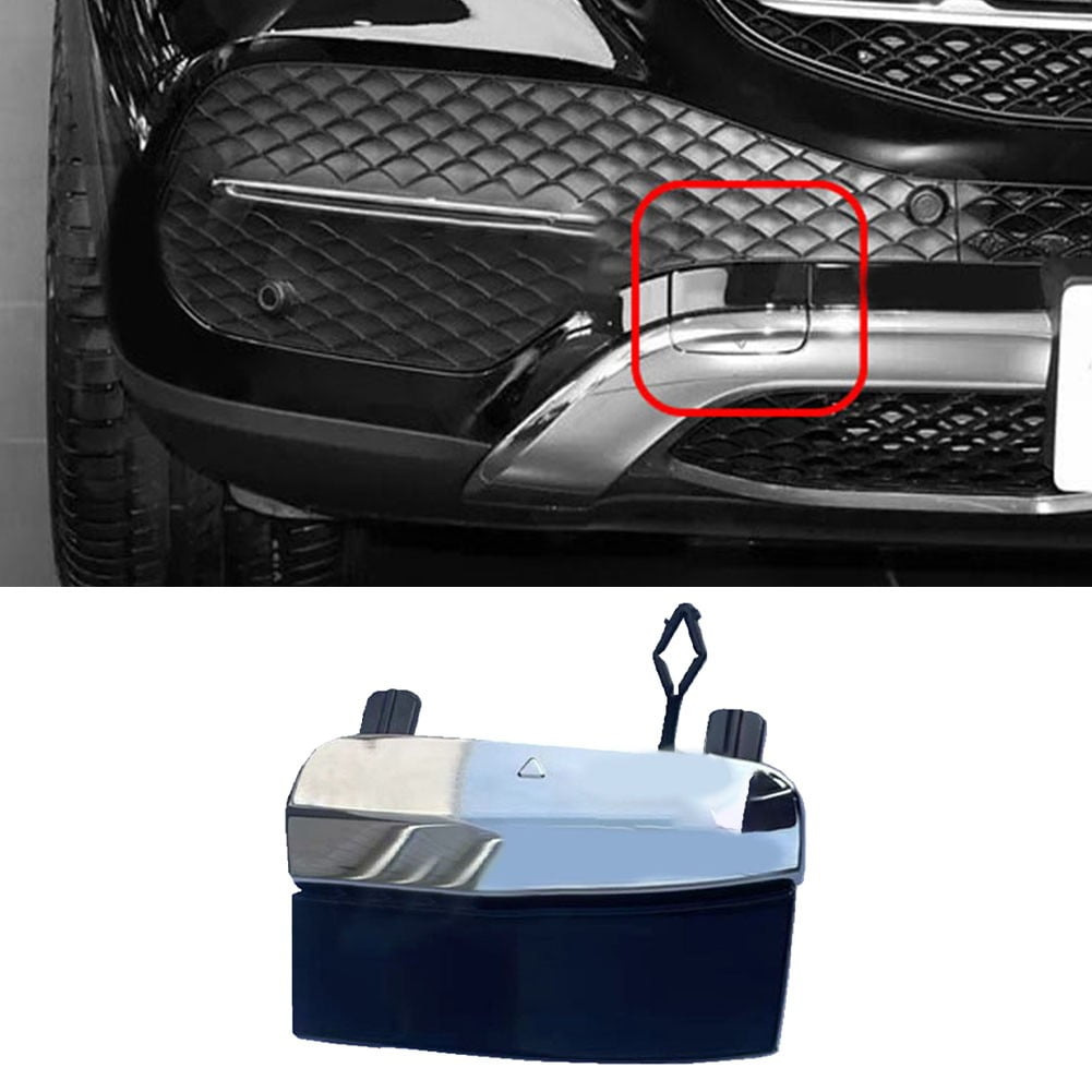 DAMIFU For Mercedes W167 GLE 20-22 Unpainted Car Front Bumper Towing ...