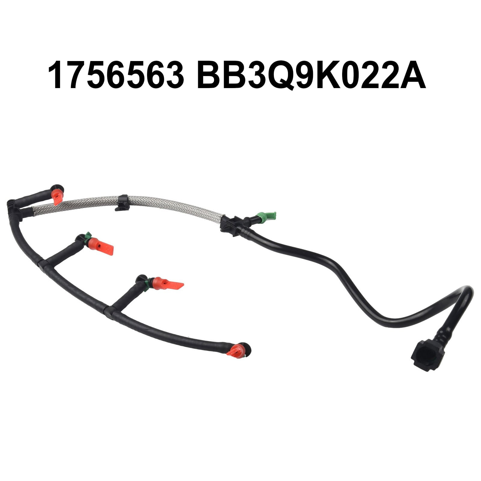 DAMIFU Fuel Overflow Leak Pipe Return Oil Leak Pipe Diesel Injector ...