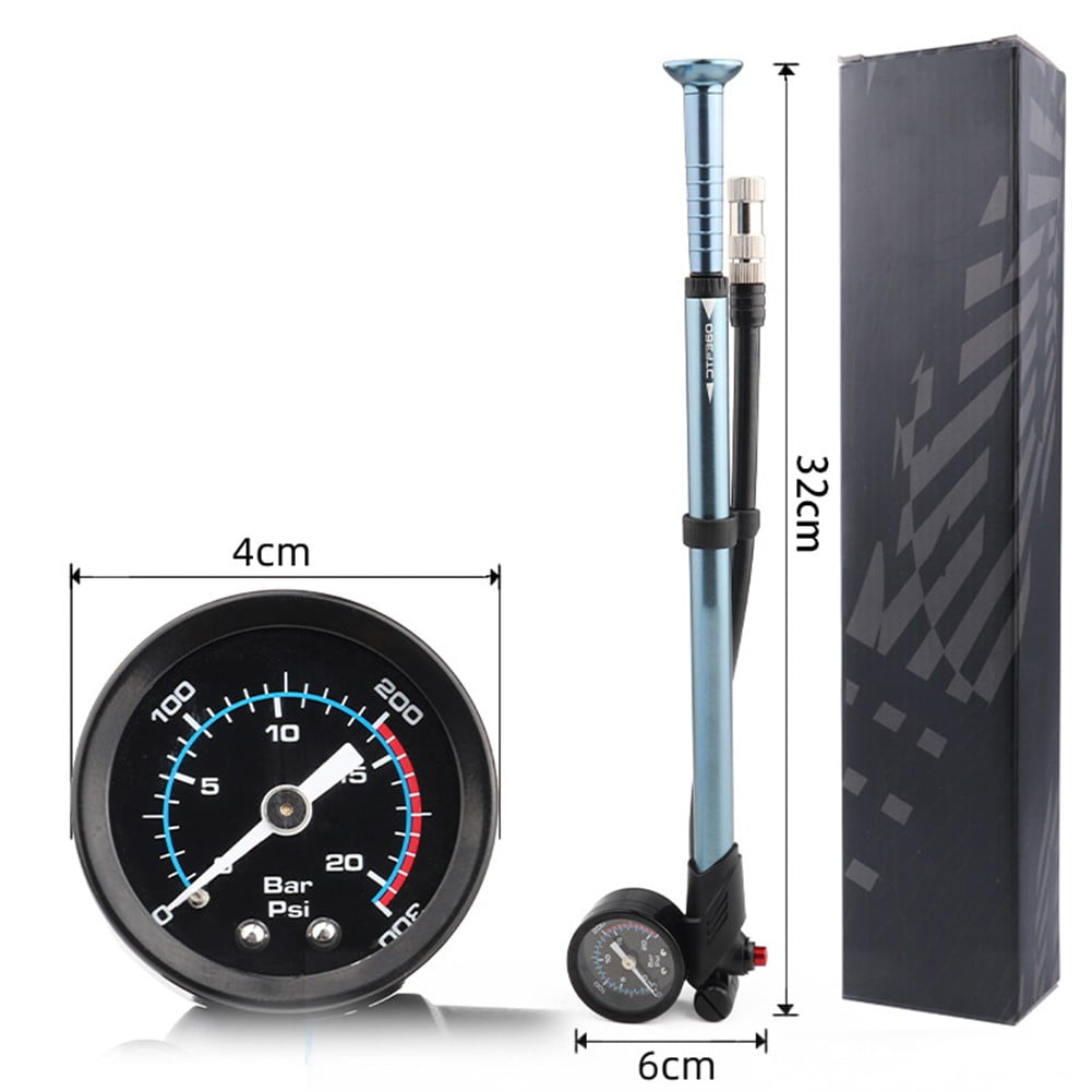 DAMIFU High Pressure Pump 300psi Bicycle Pump Mountain Biking 360 ...