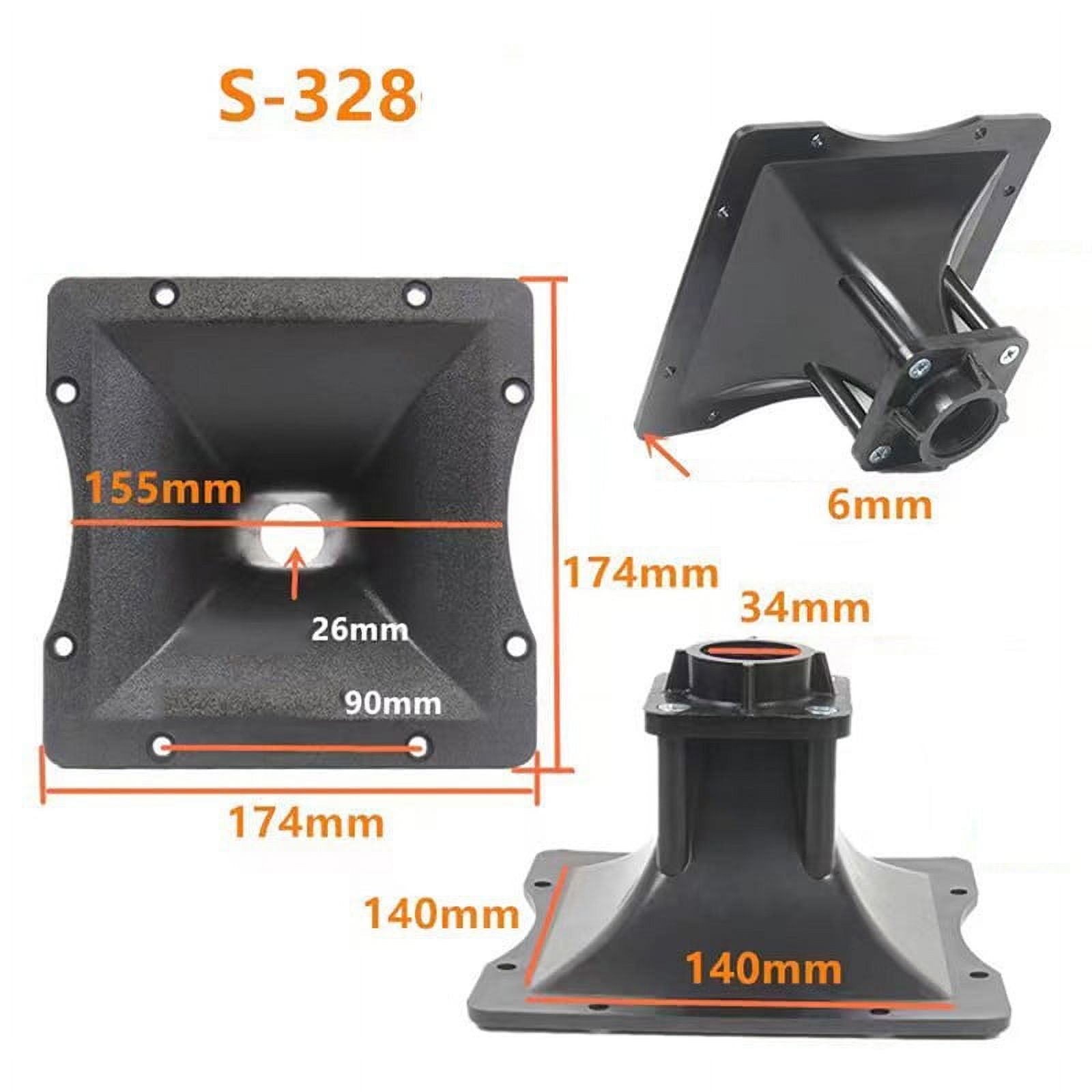 SPRING Horn Speaker ABS Phase KTV Speaker Horn Tube Horn For Home Stage ...